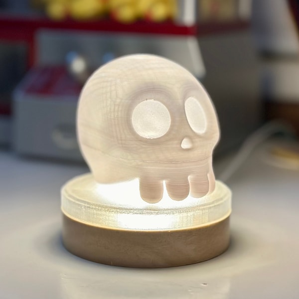 Skull Lamp - Etsy