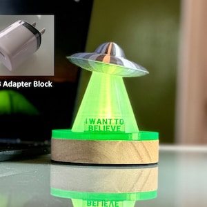 X-files Inspired UFO LED Lamp I Want to Believe - Free Shipping! - the ...