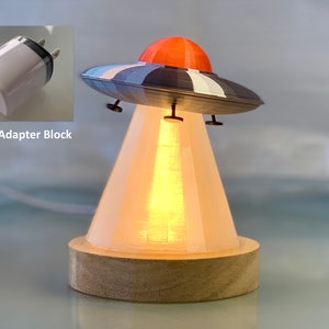 Super Cute 50's Style Retro UFO LED Lamp Ready to Invade Your Home ...
