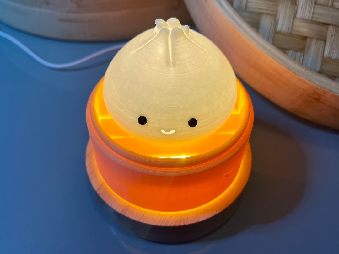 The Cutest Soup Dumpling LED Lamp - A Happy Xiao Long Bao - FREE ...