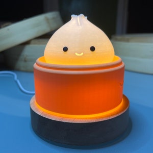 The Cutest Soup Dumpling LED Lamp - A Happy Xiao Long Bao - FREE ...