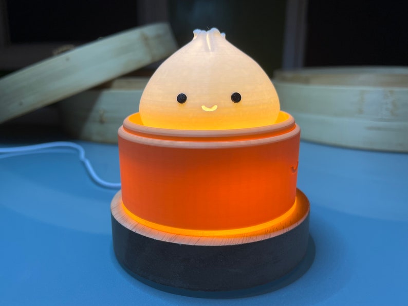 The Cutest Soup Dumpling LED Lamp - A Happy Xiao Long Bao - FREE ...
