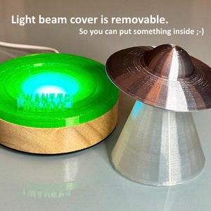 X-files Inspired UFO LED Lamp I Want to Believe - Free Shipping! - the ...