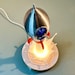 Retro Futuristic Rocket Space Ship / Spaceship LED Lamp - Free Shipping ...