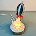 Retro Futuristic Rocket Space Ship / Spaceship LED Lamp Free Shipping ...