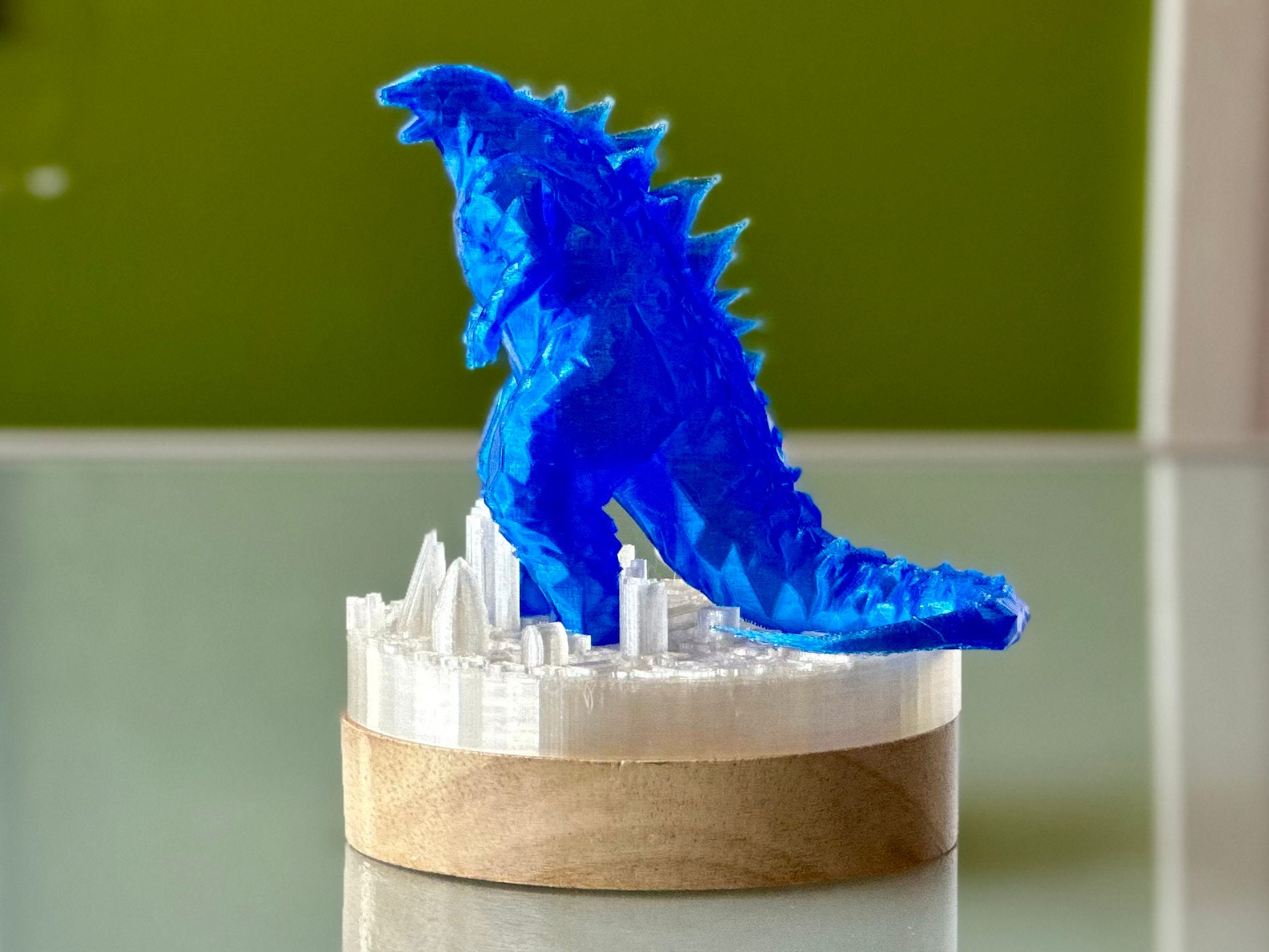 Godzilla’s London Vacation - LED Lamp - Free Shipping! - Etsy