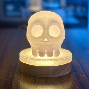 The Cutest Skull Lamp Ever! - LED Light - Free Shipping!!! - Skull Art ...