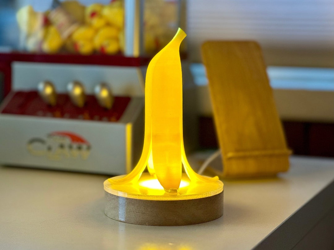 Banana Peel Lamp | LED Light - Free Shipping! - Top Banana | Trophy ...