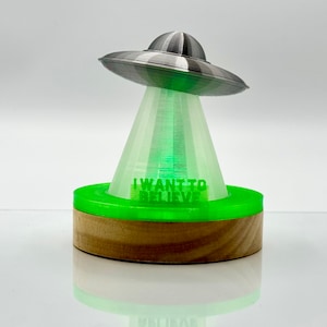 X-files Inspired UFO LED Lamp I Want to Believe - Free Shipping! - the ...