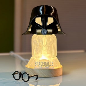 Dark Helmet Spaceballs the Lamp - LED Light - Free Shipping! - Schwartz ...
