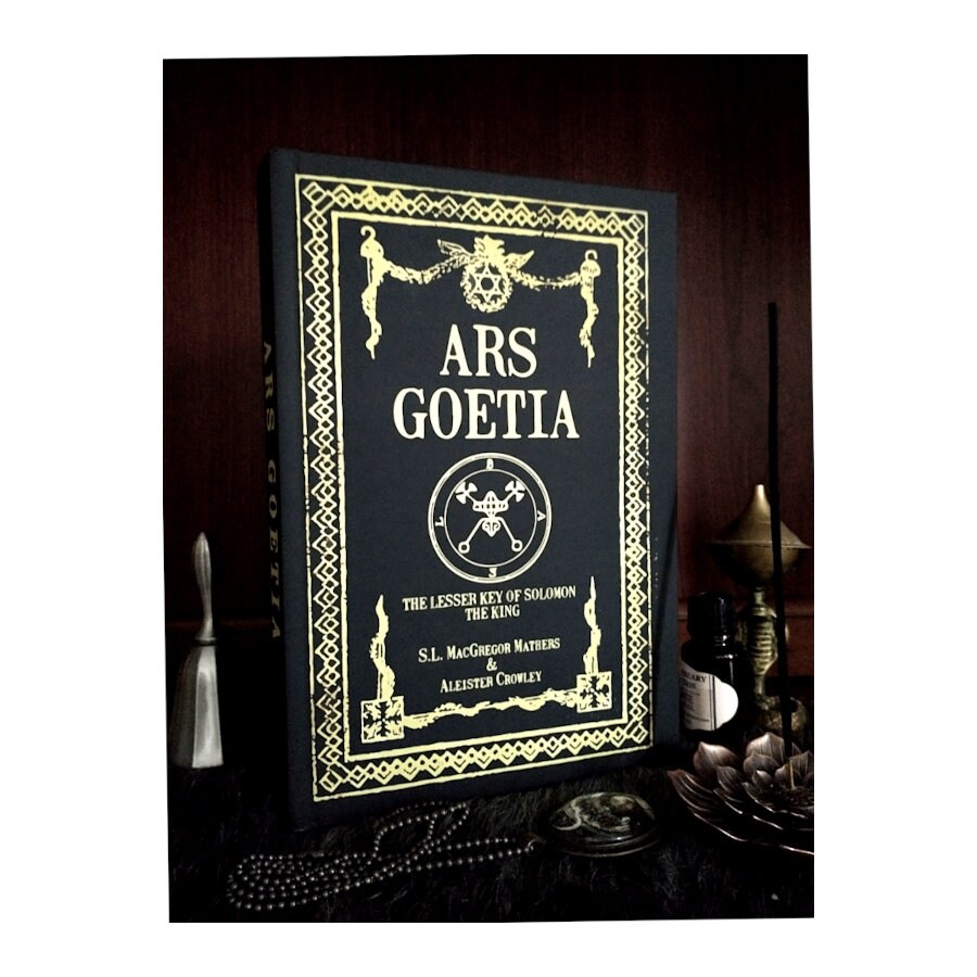 Goetia Grimoire Book Lesser Key Solomon Jewish Magic - Etsy.de