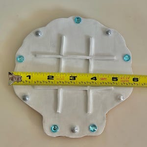 Sea Shell Tic Tac Toe Board, Ocean Decor, Starfish Game, Board Game ...