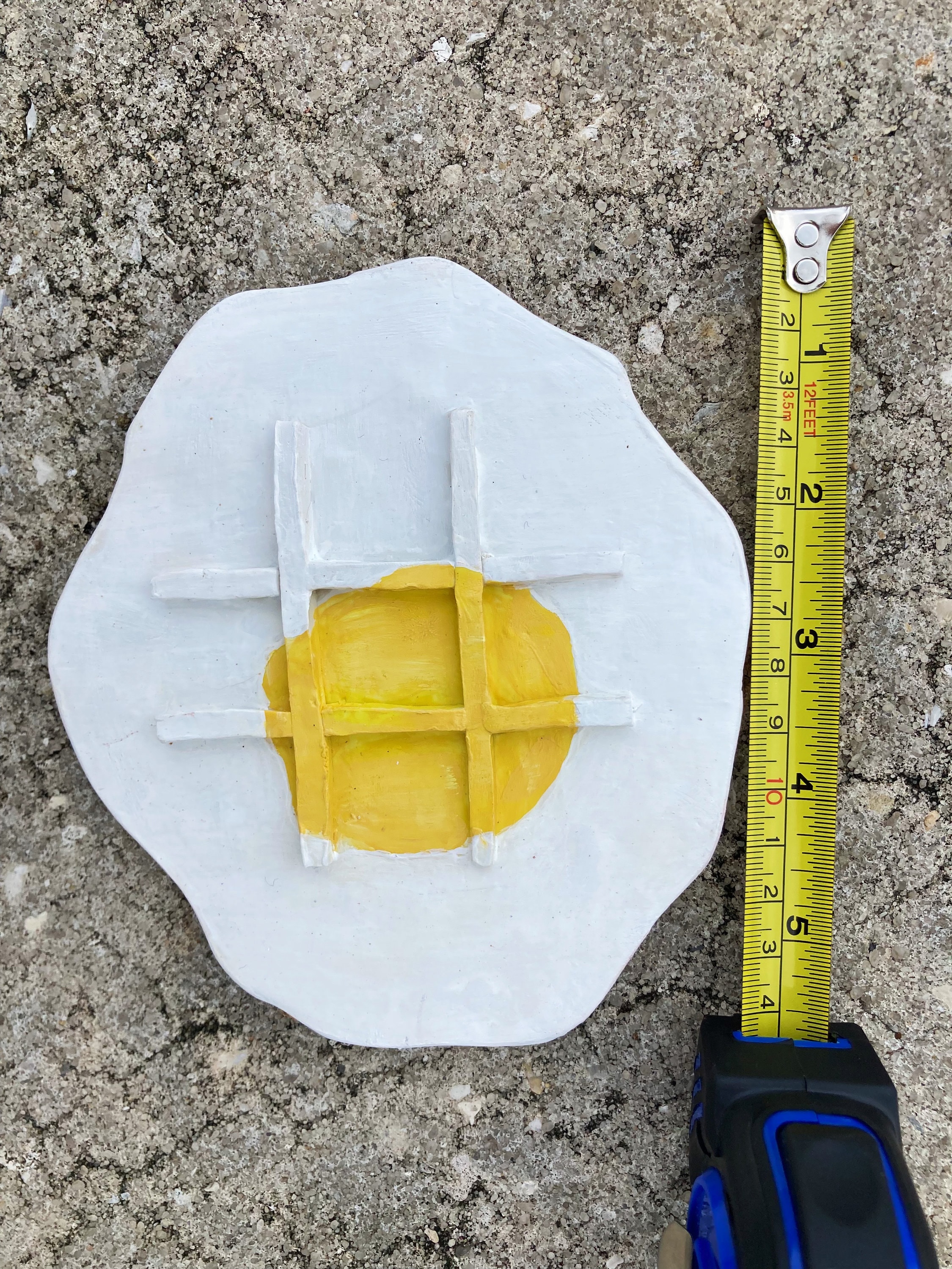 Eggs and Bacon, Breakfast Food, Waffle Tic Tac Toe Board, Polymer Clay ...