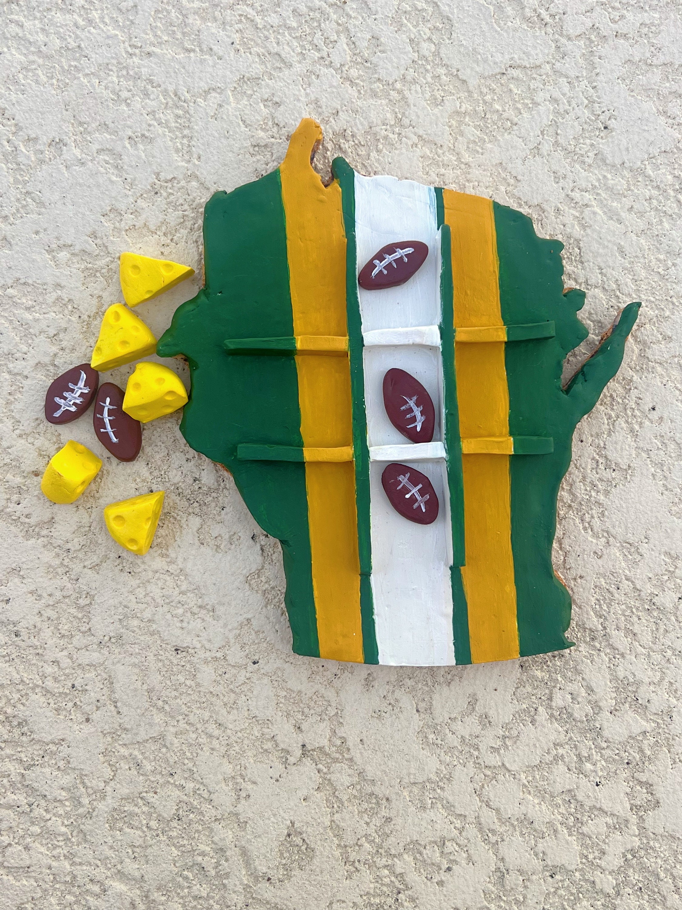 Greenbay Packers Football Tic Tac Toe Board, Gifts for Him, Wisconsin ...