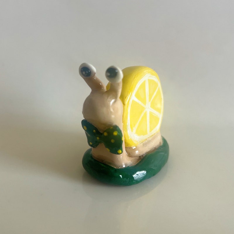 Polymer Clay Snail - Etsy