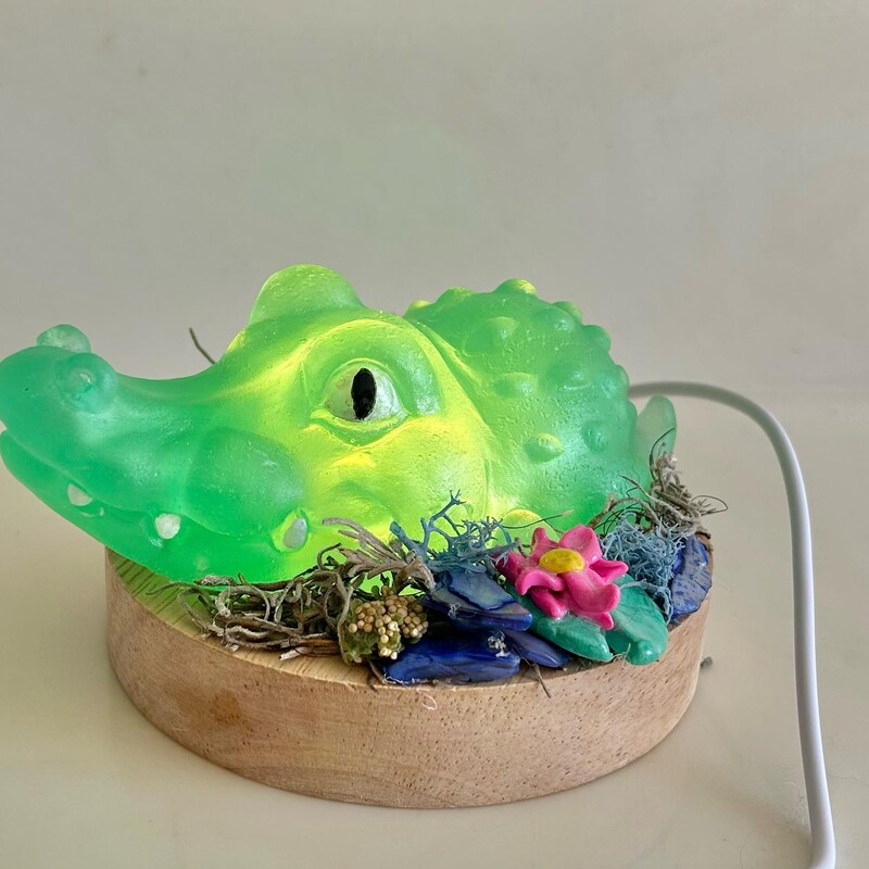 Alligator Lamp - Etsy