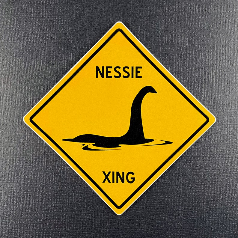 Nessie Sticker for Laptop, Loch Ness Monster Sticker for Water Bottle ...