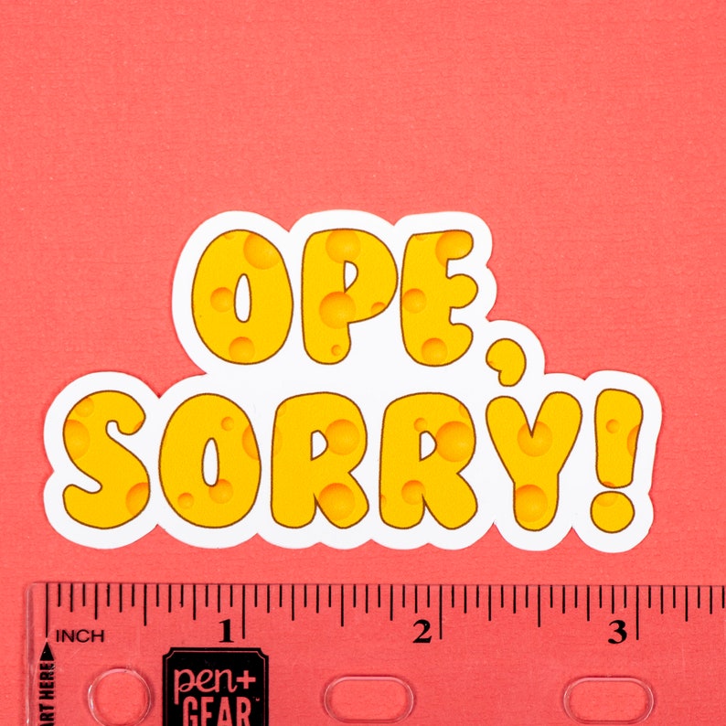 Ope Sticker Wisconsin Sticker Gift for Cheese Lover Funny - Etsy