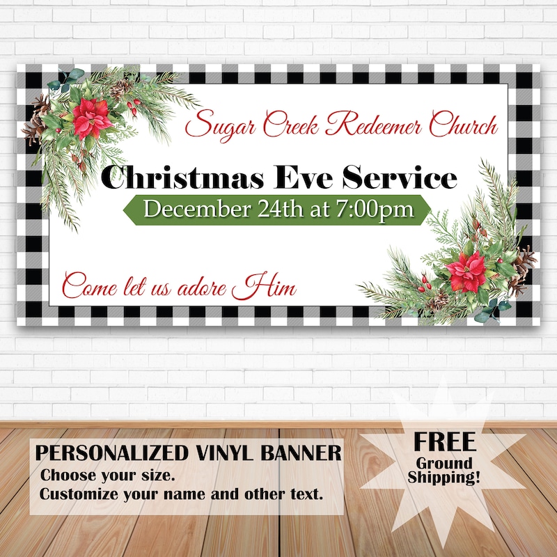 Christmas Banner - Etsy