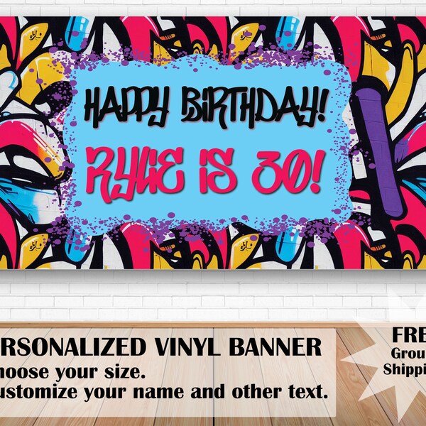 Graffiti Party Decorations - Etsy