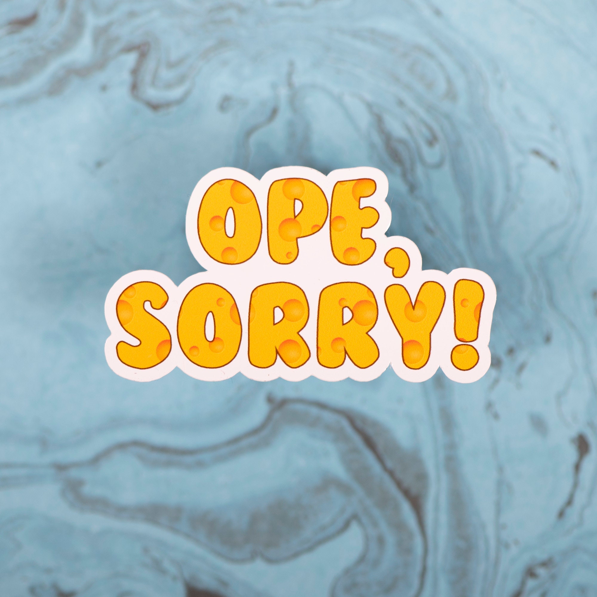 Ope Sticker Wisconsin Sticker Gift for Cheese Lover Funny - Etsy