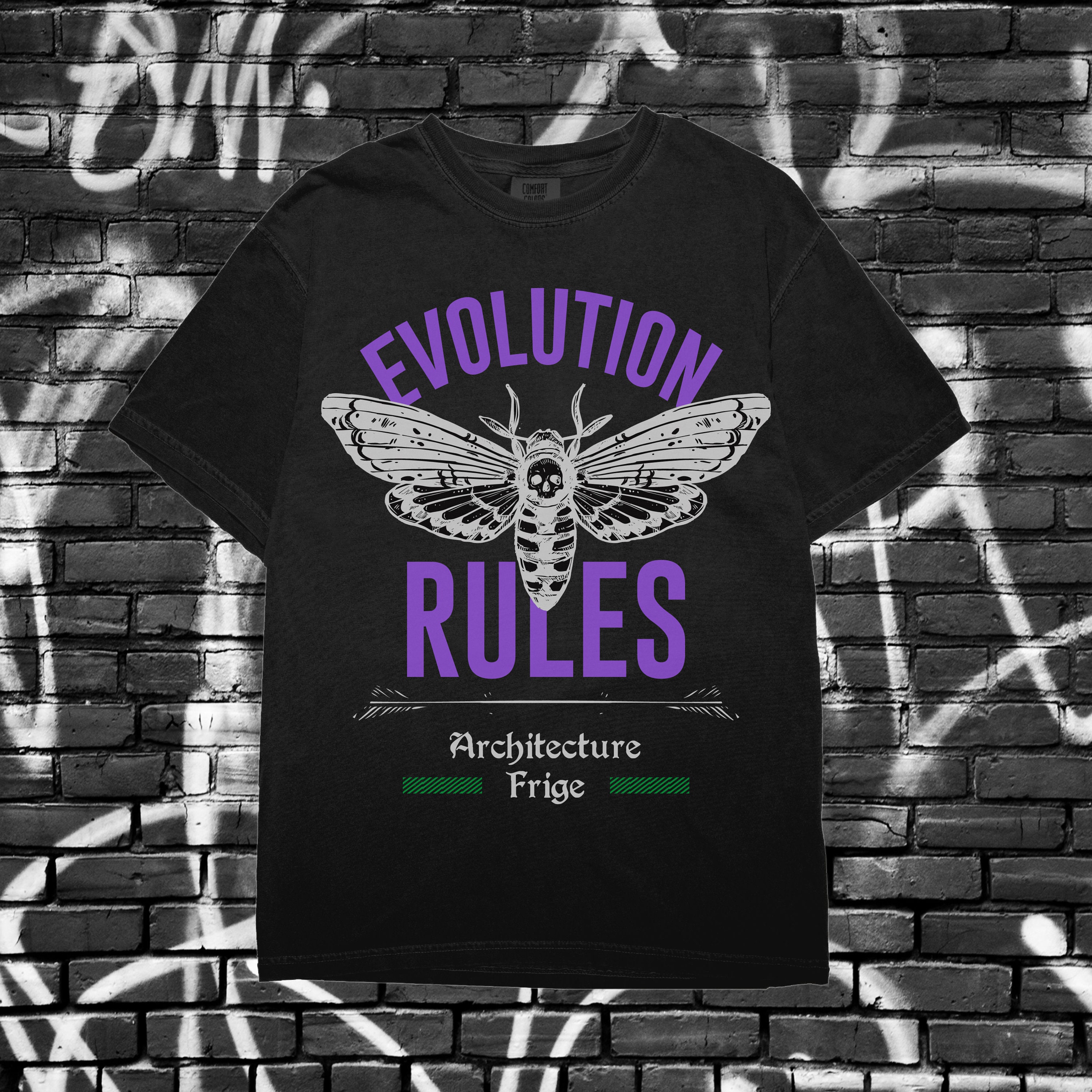 Evolution Rules Tee | Urban Streetwear | Alt Clothing | Unisex ...