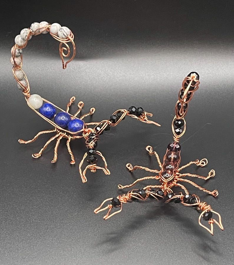 Wire Wrapped Scorpion - Etsy