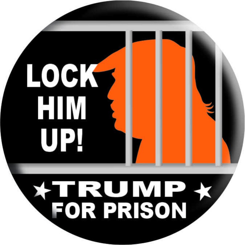 Our don the Con Pin Back Buttons Are Beautiful With FREE Sticker - Etsy