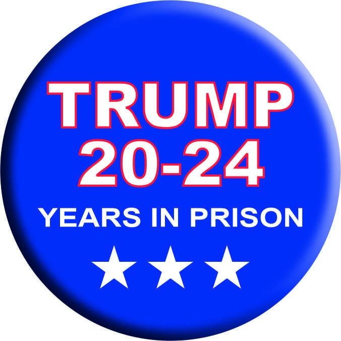 Our don the Con Pin Back Buttons Are Beautiful With FREE Sticker - Etsy