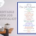 New Job Survival Kit Template & Printable, New Hire Welcome, New Job ...