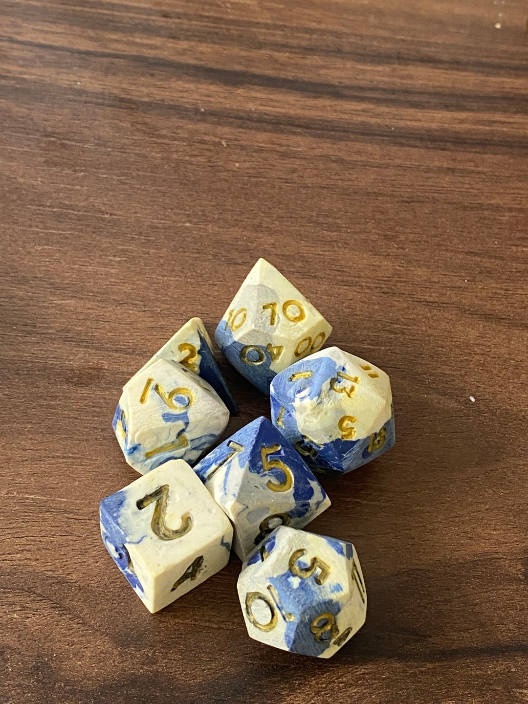 Custom Polymer Clay Dice - Etsy