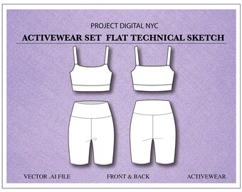 Fashion CAD Technical Flat Drawing of Bustier Dress - Etsy