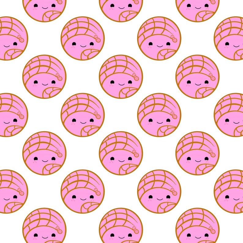 Conchas Pan Dulce Clip Art Pan Dulce PNG Pan Dulce - Etsy Finland
