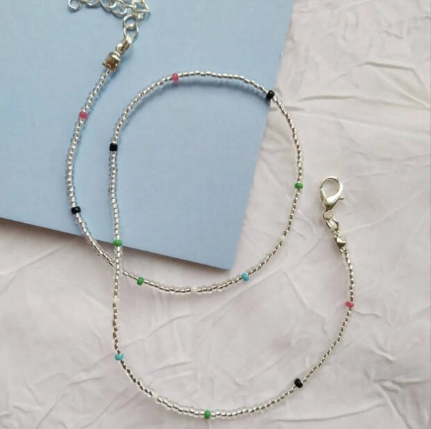 Stray Kids Hyunjin Felix No Easy Inspired Beads Beaded Necklace. STRAY ...