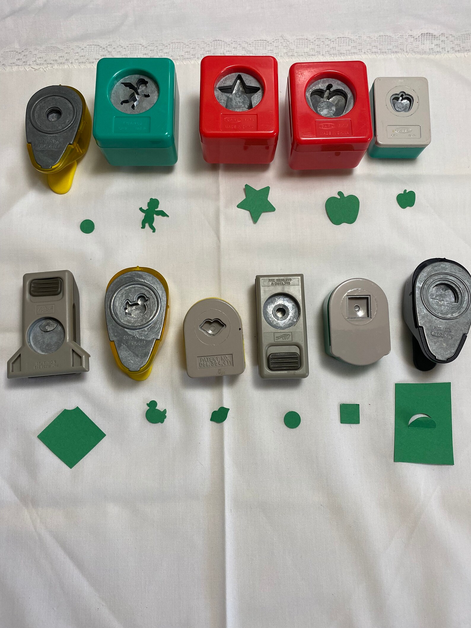 Miniature Decorative Paper Punch Assorted Shapes - Etsy