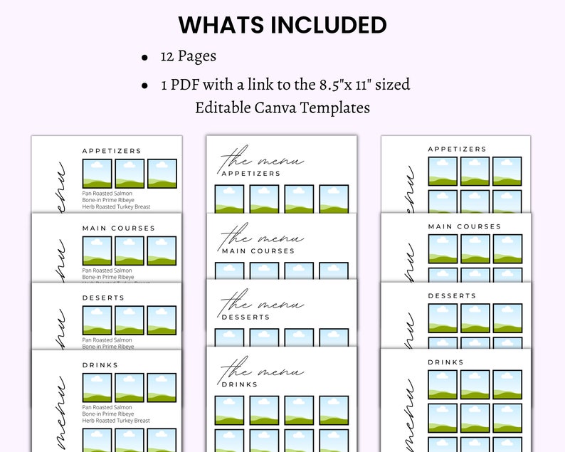 Editable Meal Tracker, Meal Tracker, Meal Organizer, Meal Planner ...
