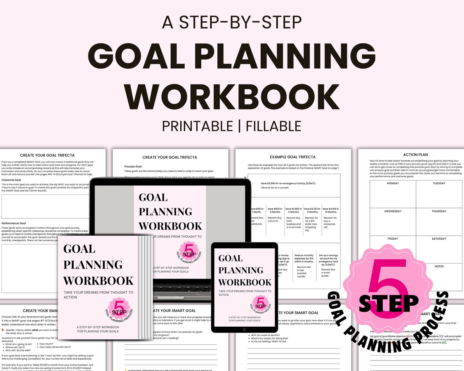 Goal Planning Workbook, Goal Planner, Goal Planning, Goal Planning ...