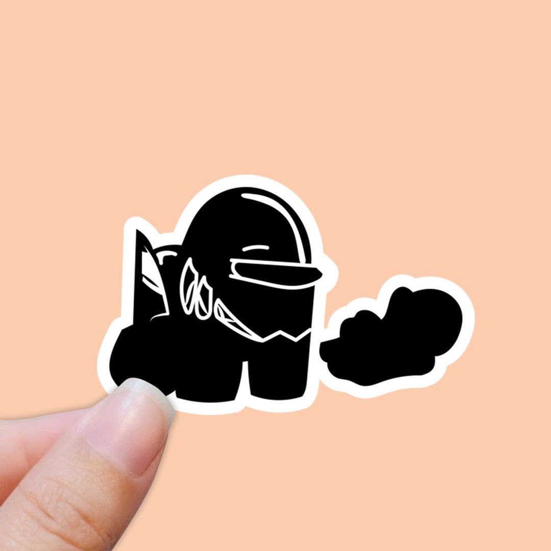 Among Us Impostor Sticker Chibi Among Us Impostor Sticker - Etsy