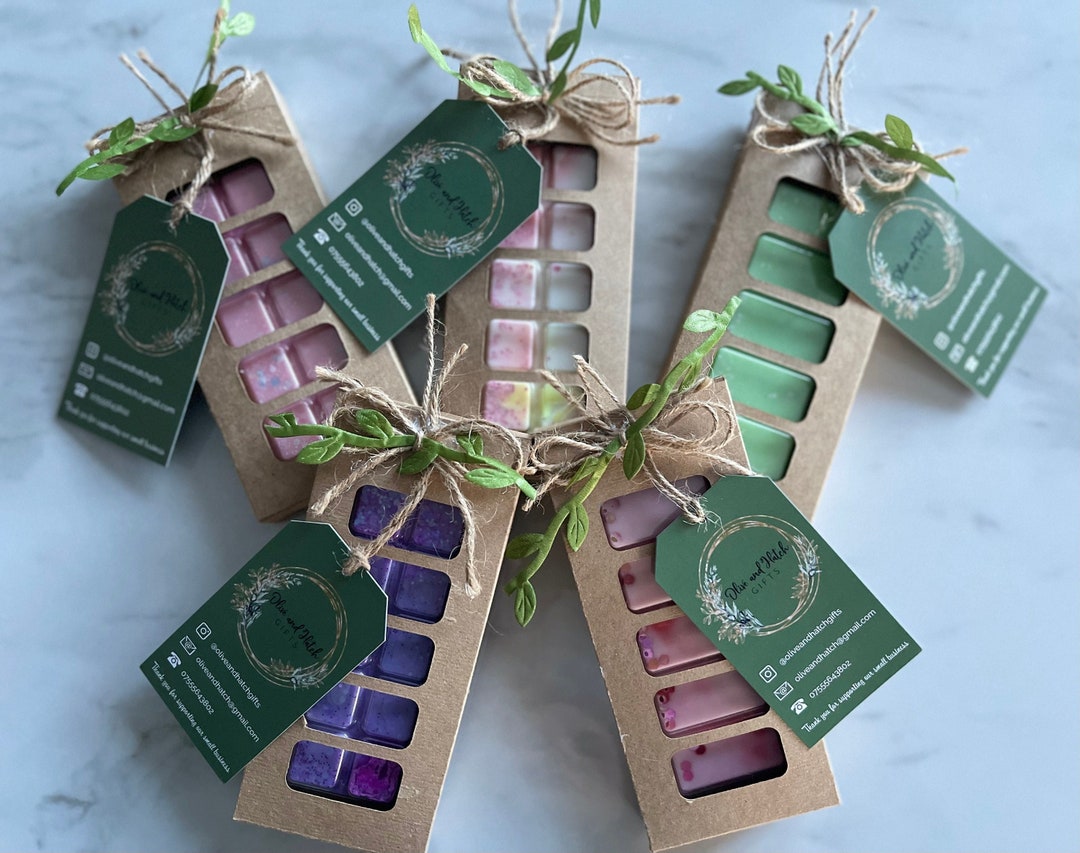 Wax Melt Snap Bars Highly Scented, Hand Poured, Vegan and Animal ...