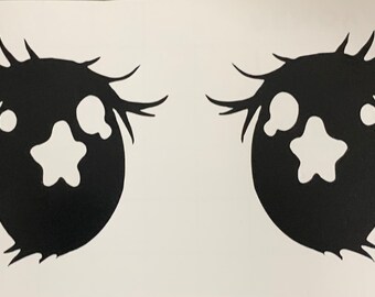 Googly Eyes Vinyl Decal Sticker - Etsy