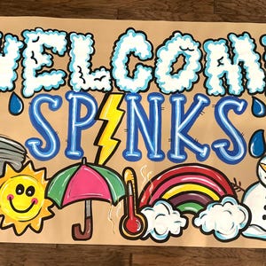 Hand Painted Banners Bridal Shower Bachelorette Party Baby Shower ...