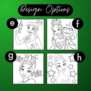 Tiana Birthday Paint Party | Party Favors | Princess and the Frog Pre ...