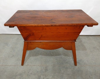Antique Dough Box Table - Etsy