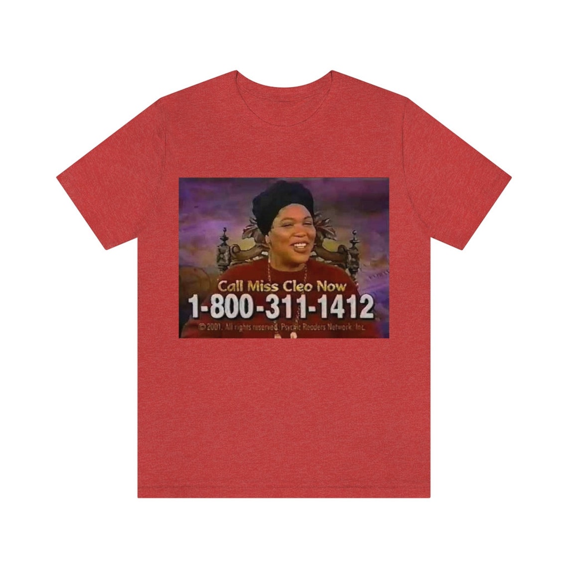 MEME Mrs.cleo Fortune Teller Psychic Funny Infomercial Unisex Jersey ...