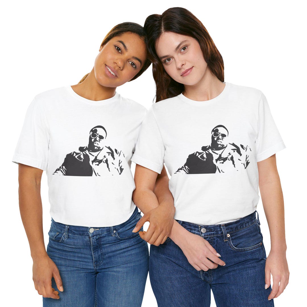 Biggie Smalls Notorious Cool Trendy Cutout Meme Unisex Jersey Short ...