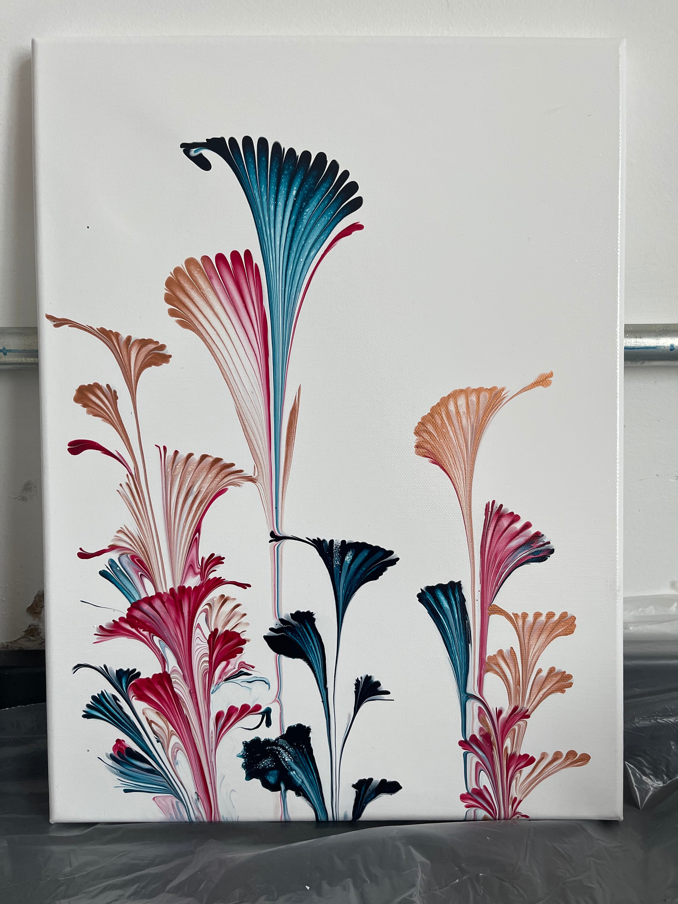 Acrylic Flower Chain Pull - Etsy