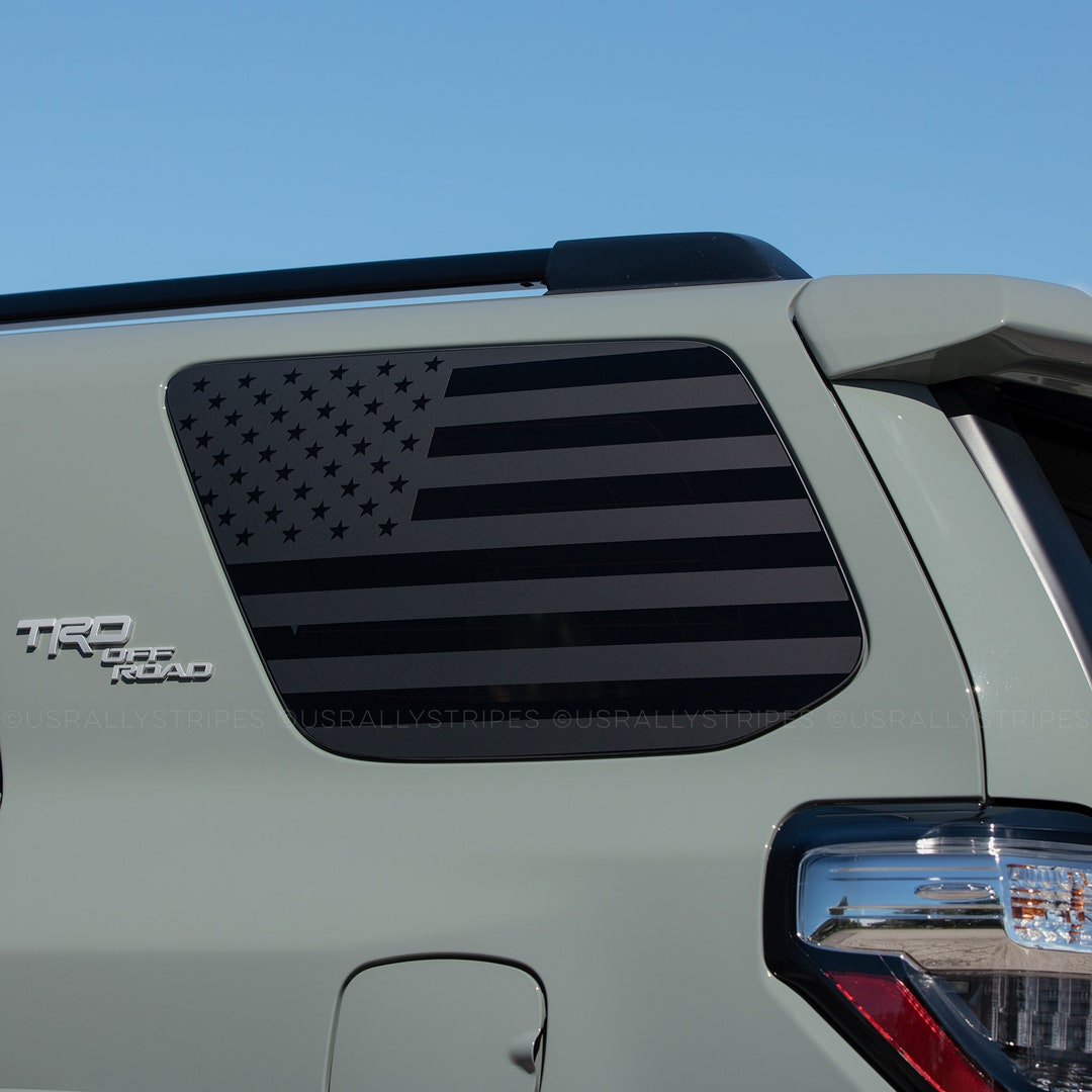 American Flag Pre-cut Decal Set for Toyota 4runner 5th Generation Side ...