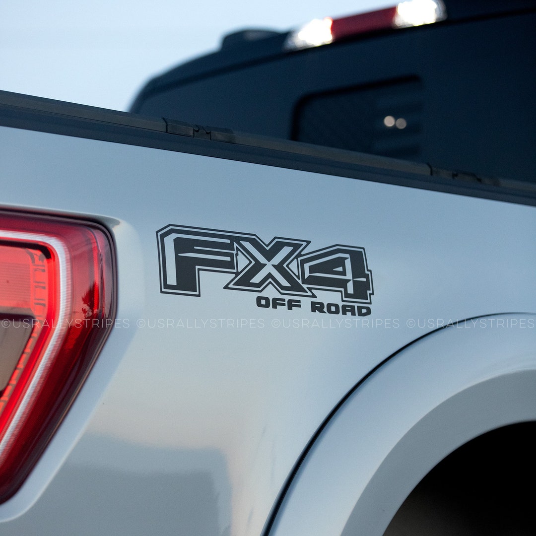 FX4 Off-road Die-cut Vinyl Decal/sticker Fits Ford F-150 2021-2024 ...