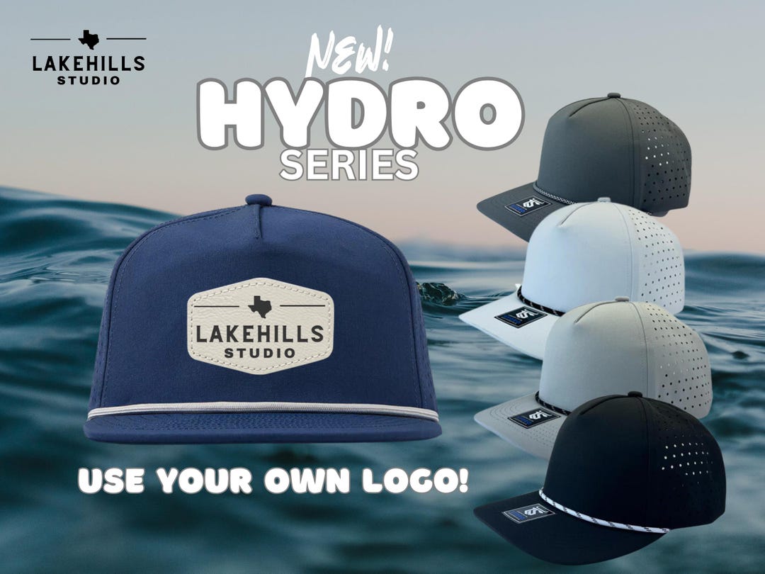 Premium 5-panel With Rope Hydro Series Hat - Custom With Tons of Color ...