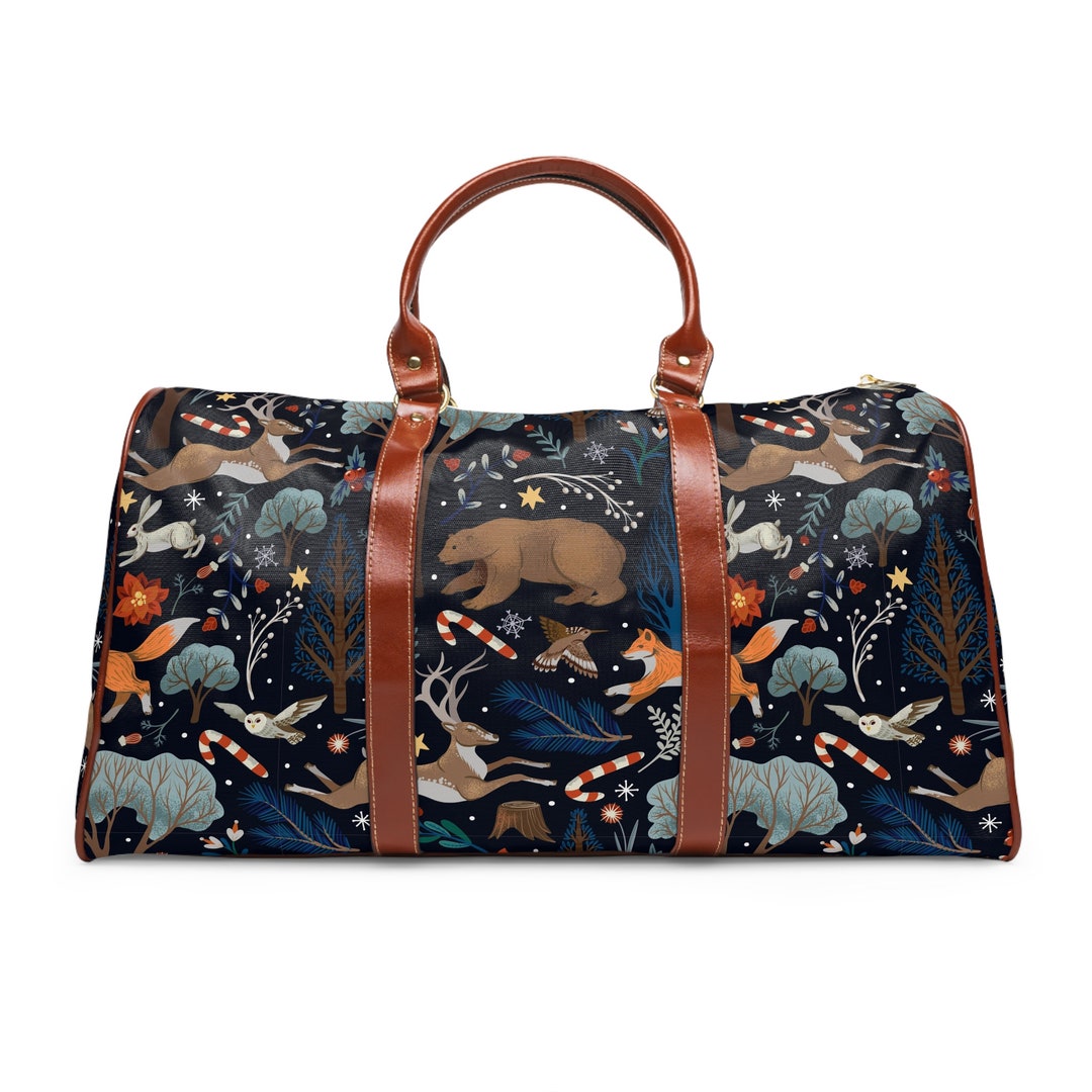 WINTER WONDERLAND Carry on Waterproof Travel Duffle Bag - Etsy